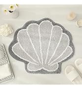 Amazon.com: YRXRUS Seashells Bathroom Rug, Beige Brown Bathroom Rugs ...