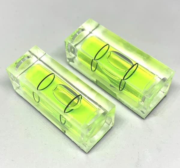 New Day Solutions Two Mini Magnetic Bubble Spirit Level Square 40mm ...
