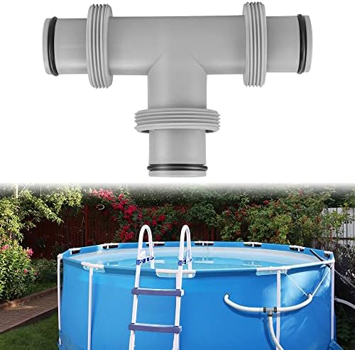 NAVESO T-Stück Poolschlauch 38mm Verbinder, T-Stück Pool ...