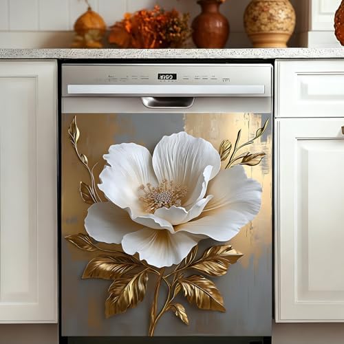Amazon Magnetic Dishwasher Cover 23 X26 Trim To Fit Reusable