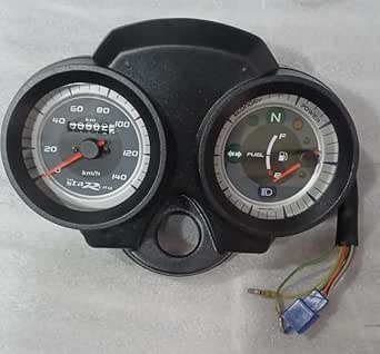 BRIGHT ANALOG SPEEDOMETER ASSY. FOR TVS STAR CITY UPGRADED WITH FUEL ...