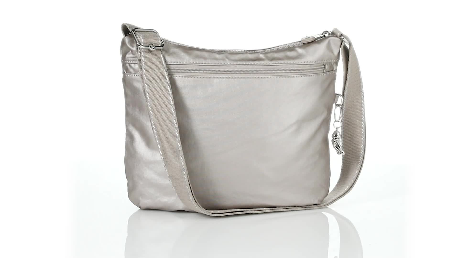 Watch Kipling ARTO Shoulder Bag Metallic Glow on Amazon Live