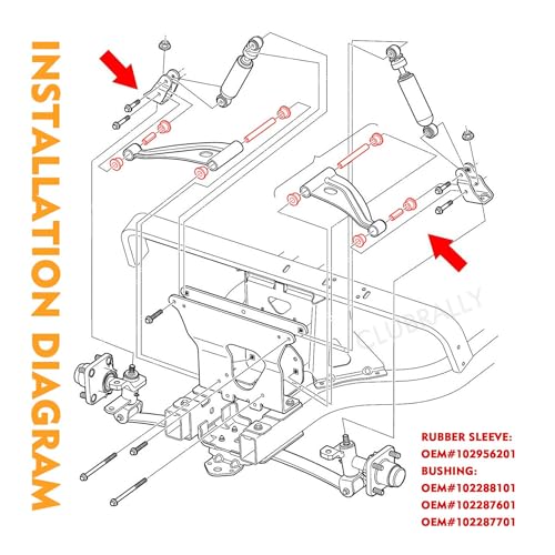 Snapklik.com : CLUBRALLY Front Leaf Spring And Front Upper A Arm ...
