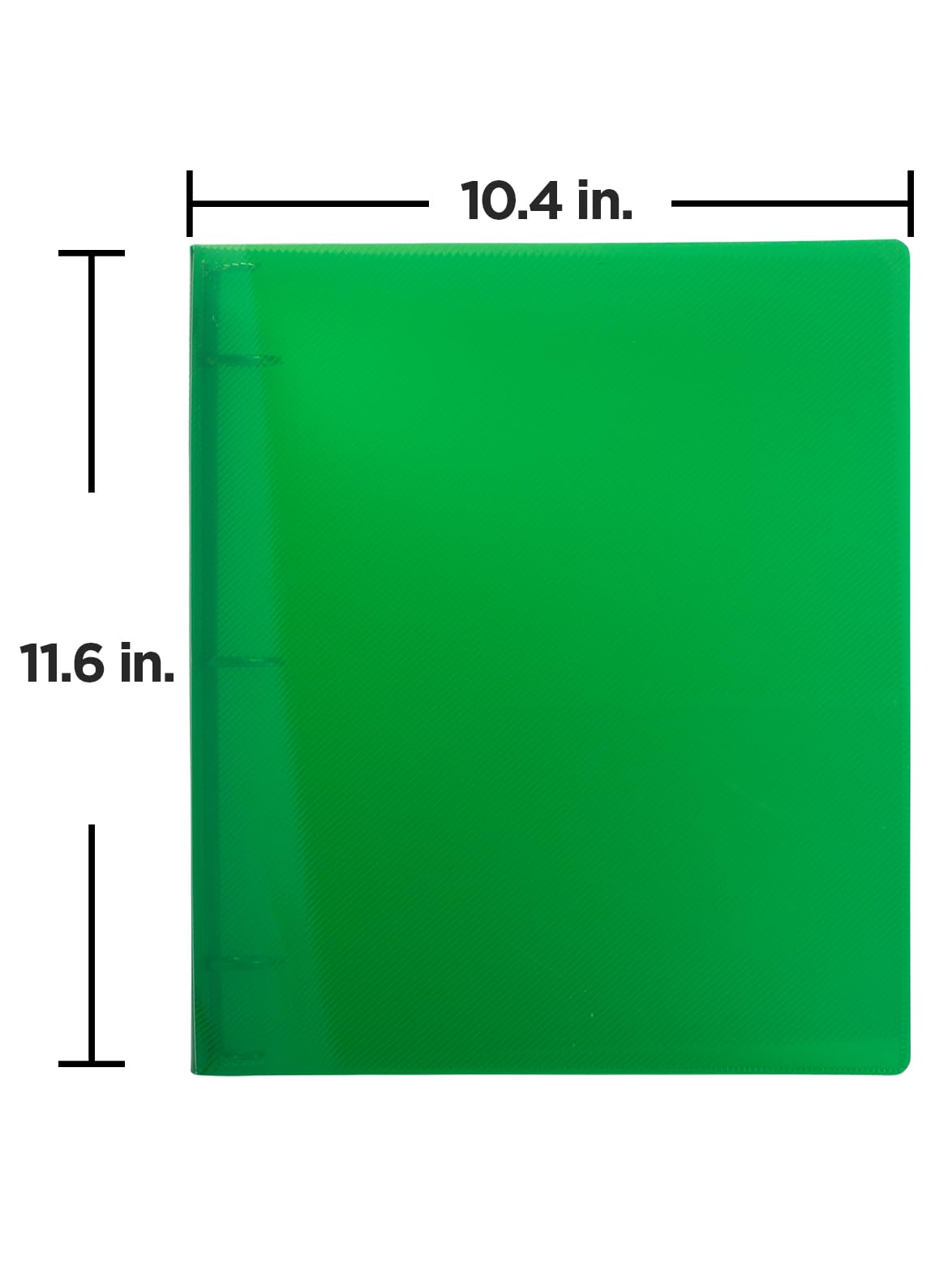 Snapklik.com : JAM PAPER Plastic 1 Inch Binder