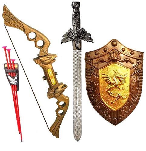 Buy RRR Bheem Bahubali Warrior Set bahubali Toys Knight Fancy Dress for ...