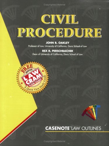 Buy Civil Procedure (Outline Series) Book Online at Low Prices in India ...