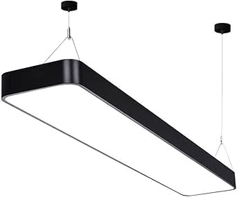 Amazon.com: Rectangular Pool Table Chandelier Modern Minimalist LED ...