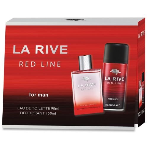 La Rive Red Line For Man Edt 90 ml + Deodorant 150 ml Set : Amazon.de ...