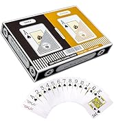 Amazon.com: GEM POKER 100% Plastic Playing Cards, 2 Deck of Waterproof ...