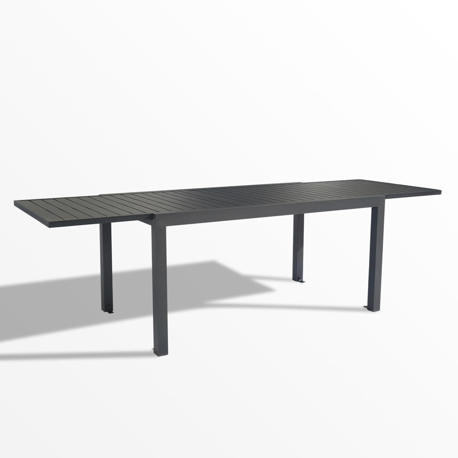 Amazon.com: Litpony Expandable Outdoor Dining Table, Extra Large 106.3 ...