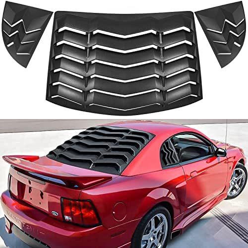Amazon.com: Rear and Side Window Louvers Windshield Sun Shade Cover in ...