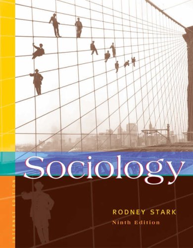 Amazon.com: Sociology: 9780534609405: Rodney Stark: Books