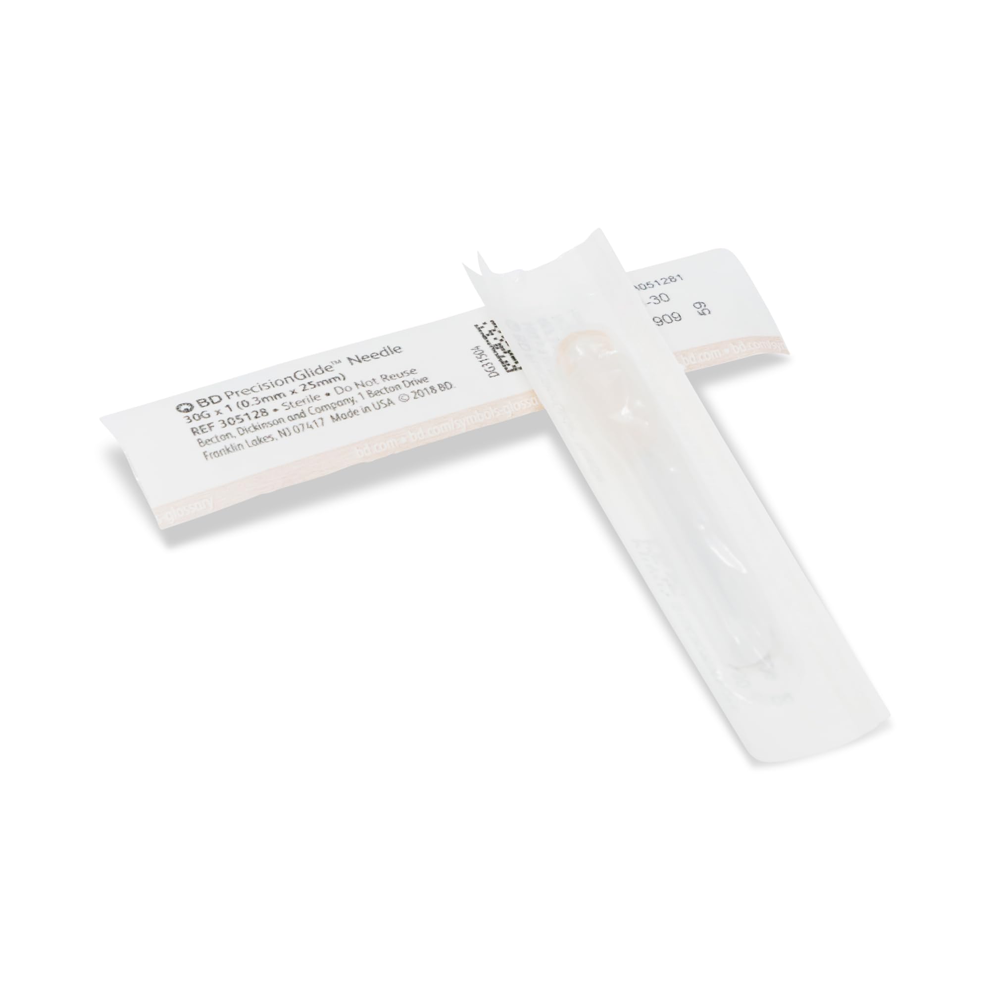 Snapklik.com : BD PrecisionGlide Needle, 30 G X 1 In #305128