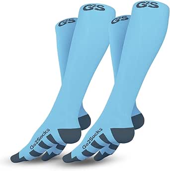 Amazon.com: Go2Socks Compression Socks for Men Women Nurses Runners 20 ...