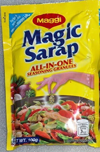 Amazon.com : Maggi Magic Sarap, All In One Seasoning Granules, 12 ...