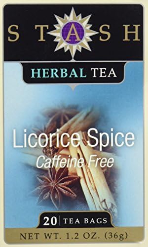 Amazon.com : Stash Tea Licorice Spice Herbal Tea 20 Count Tea Bags in ...