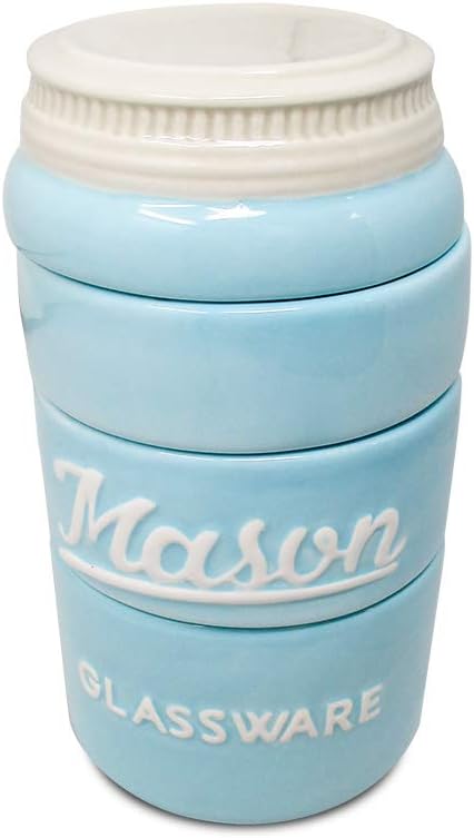 Amazon.com: Trademark Innovations Farmhouse Décor Mason Jar Kitchen ...