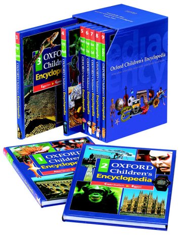 Oxford Children's Encyclopedia: Set of nine volumes. Volumes 1-7 (A-Z ...