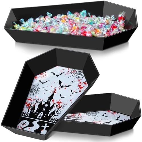 Amazon.com | LuxeOne Halloween Skeleton Storage Tray, Scary Skull Candy ...