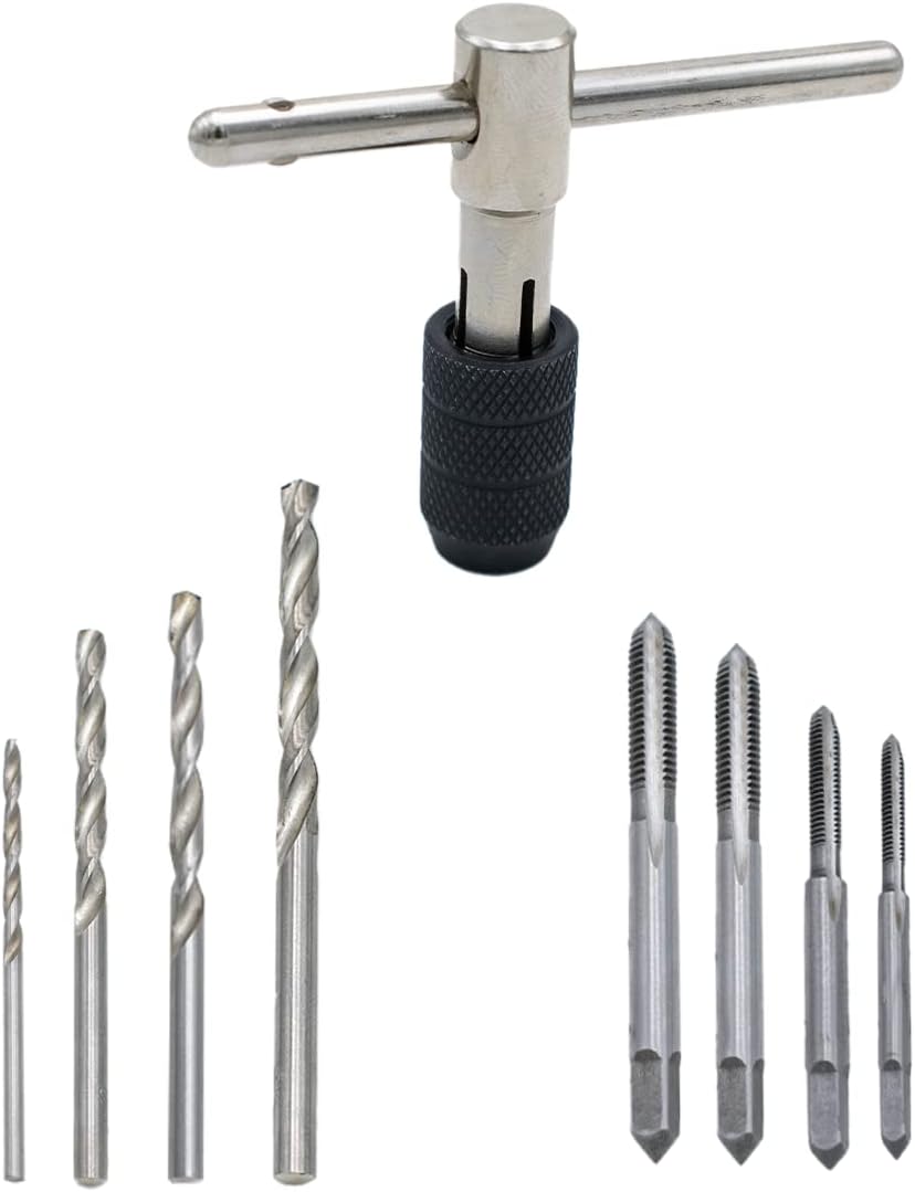 Kit Machuelo M3 - M6 Broca 2.5-5 Hss Maneral Roscador 9pzs : Amazon.com ...