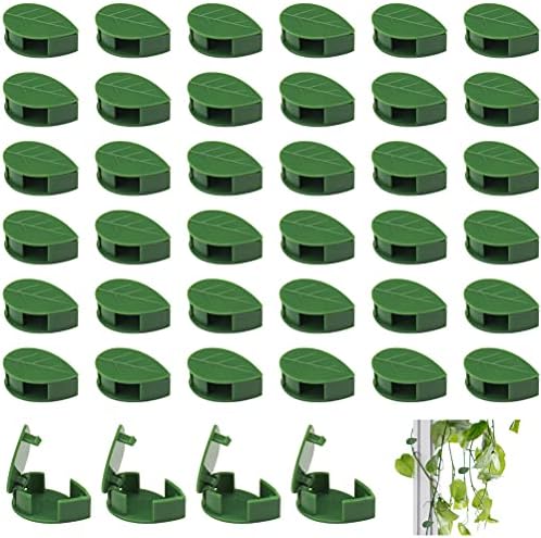 YIUIRUOI 50 Pcs Plant Wall Climbing Clips Green Vine Clip Invisible ...