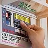 Amazon.com: 170 Circuit Breaker Decals - 100 AMP Set - Vinyl Labels for ...