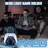 Amazon.com: Game Controller Stand with Neon Light for Gamers, Game Room ...