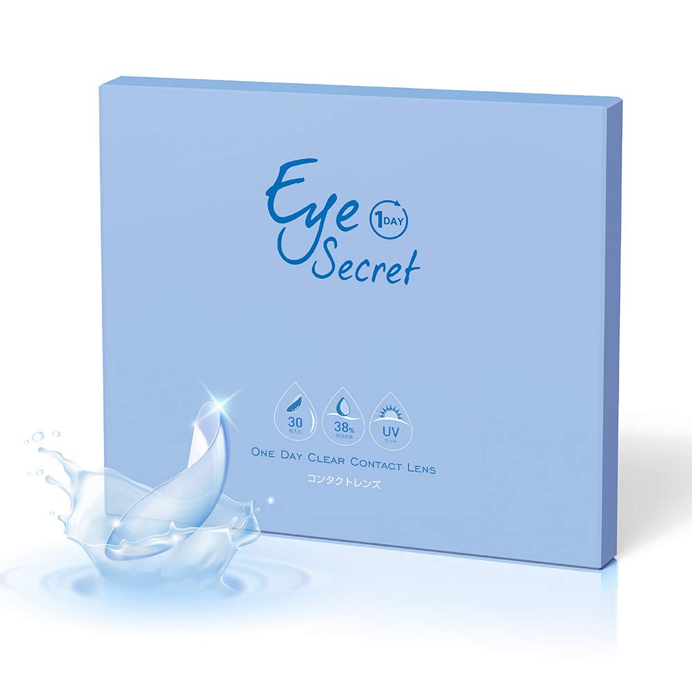 Amazon | Eye Secret 1 Day 30枚入り アイシークレット ワンデー コンタクトレンズ【高度数対応】【含水率38.0% ...