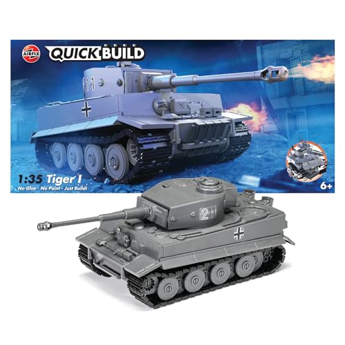 Snapklik.com : Airfix J6041 Quickbuild Plastic Model Tank Kits - Tiger ...