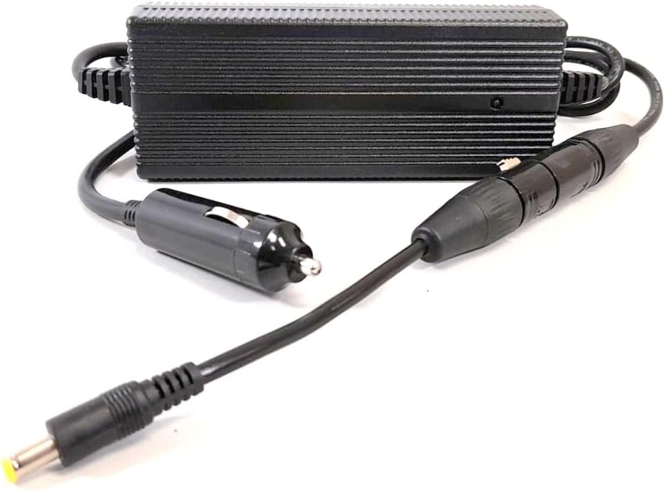 Amazon.com: Enerpower DC-DC Car Charger 12V-24V Li-Ion to 29.4V 3A XLR ...