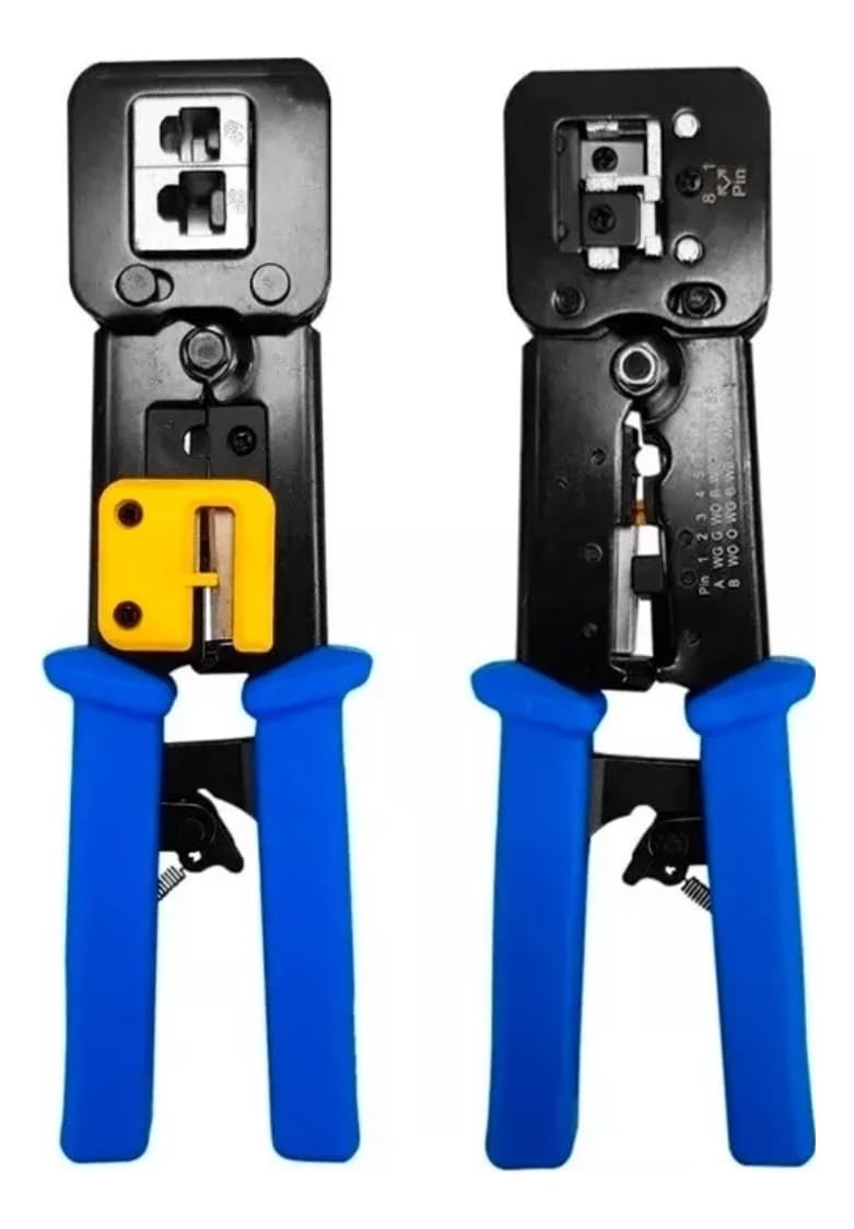 Alicate de crimpar EZ Crimp RJ45 Vazado | Amazon.com.br