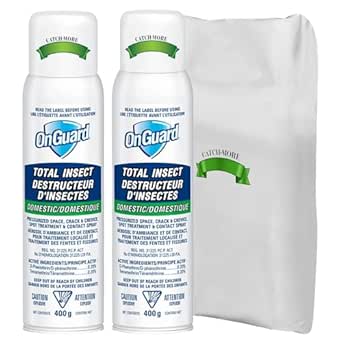 CatchMore + OnGuard Total Insect Aerosol Spray Can 400g | Insect Killer ...