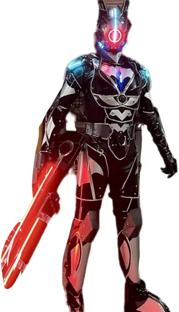 Amazon.com: HoHoHuo LED Costumes Light Mech Performance Props Lighted ...
