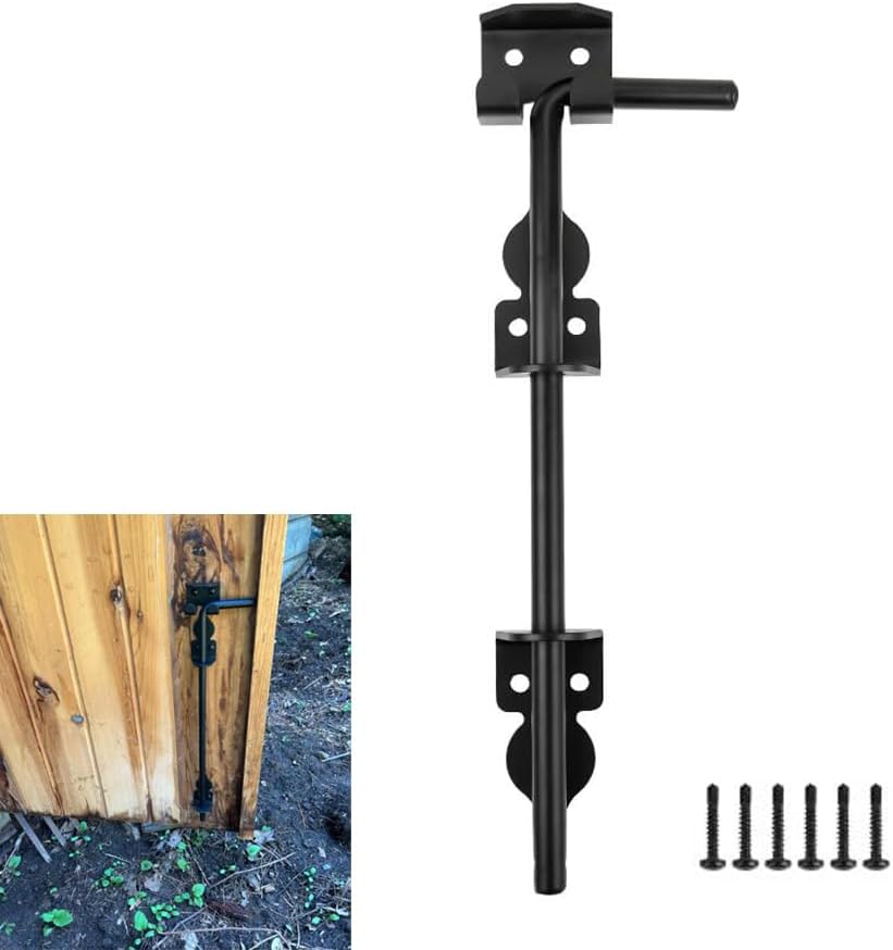 Amazon.com: 12" Gate Drop Rod,Bolt Gates,Cane Bolt Drop Rod for Gate ...