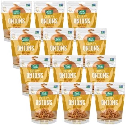Amazon.com : Fresh Gourmet Garlic Pepper Crispy Onions | Low Carb ...