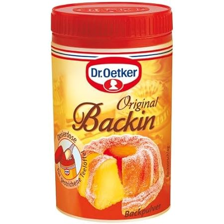 Dr. Oetker Backin Backpulver Dose, 6er Pack (6 x 100 g Dose): Amazon.de ...
