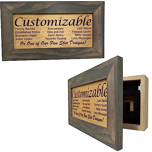 Amazon.com: Bellewood Designs Customizable Gun Cabinet Wall Decoration ...