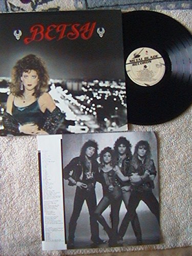 BETSY - BITCH BETSY "BETSY" LP 1988 NEAR MINT METAL THRASH DAVID GARUTH ...