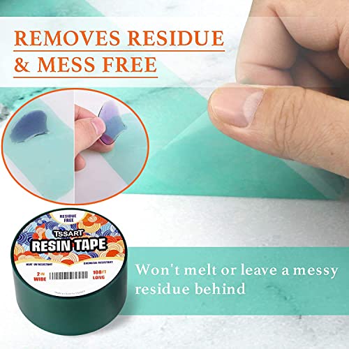 Snapklik.com : TSSART Resin Tape For Epoxy Resin Molding - Silicone ...
