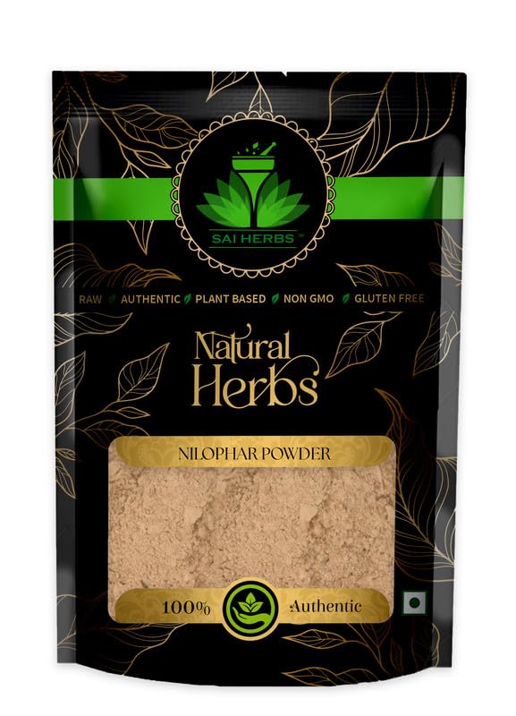 SAI HERBS Nilophar Dry Flower Powder - Neelophar Powder - Nilofer ...