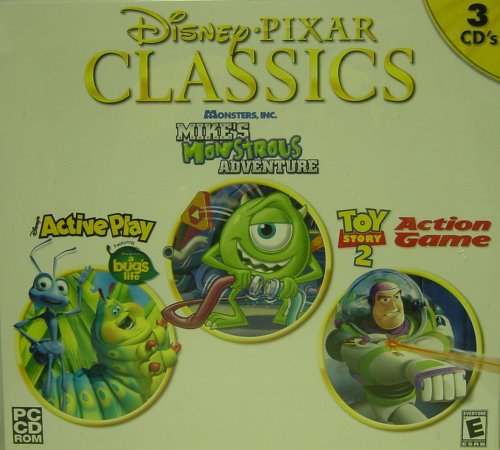 Amazon.com: Disney Pixar Classics A Bugs Life/Monstrous Adventures/Toy ...