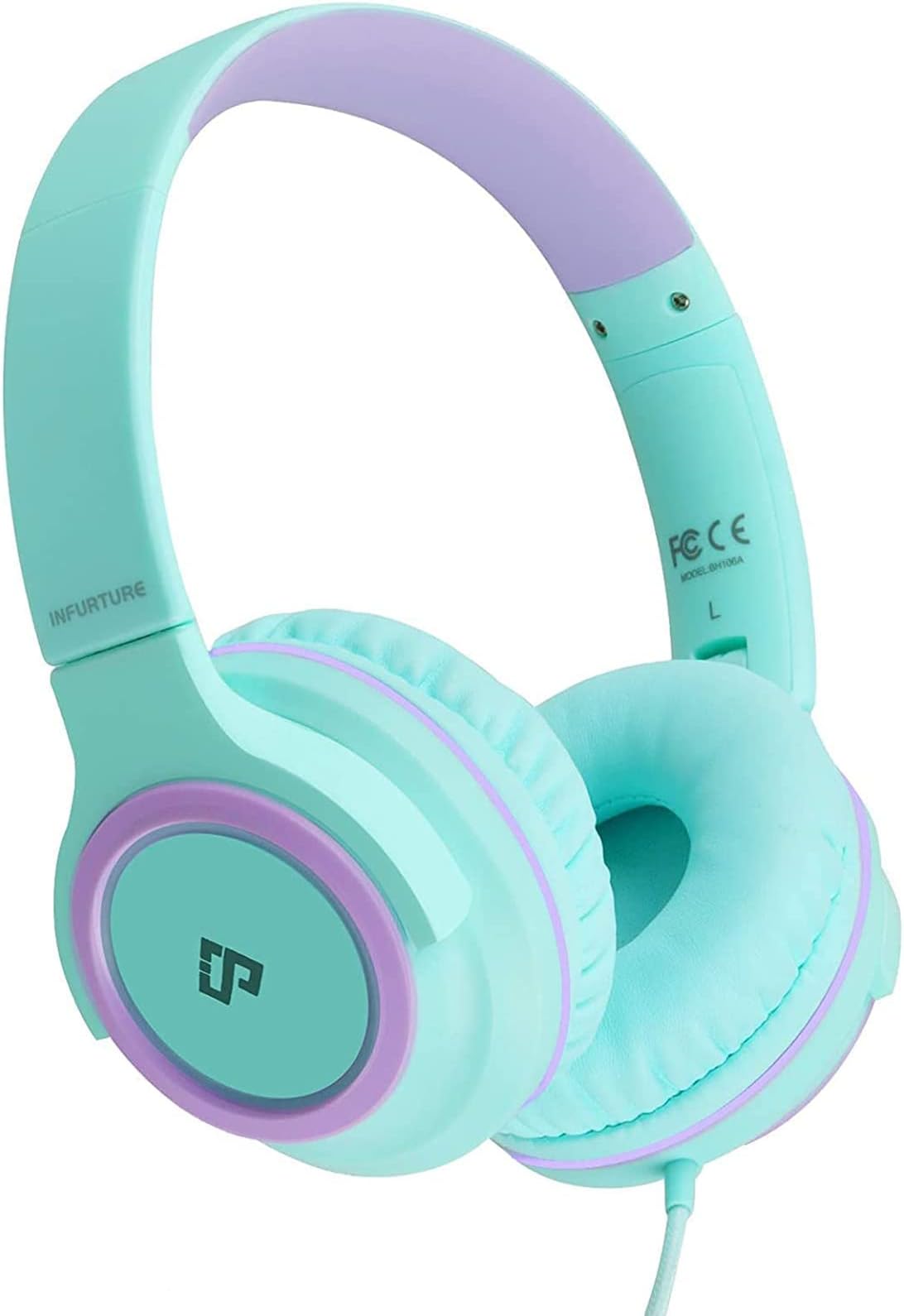 Kids Headphones with MIC INFURTURE CH1,Wired Headphones for Kids with ...