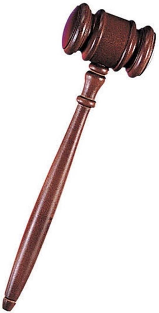 Amazon.com: Rubies Classic 10" Judge Gavel Hammer Costume Accessory ...