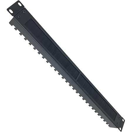 Amazon.com: Navepoint 1U Rack Mount Cable Management Panel with Tidy ...