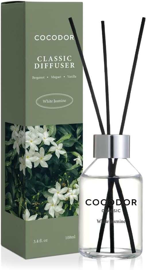 Amazon.com: Reed Diffuser Monoi de Tahiti and Coconut - 2x3.4 Fl Oz ...