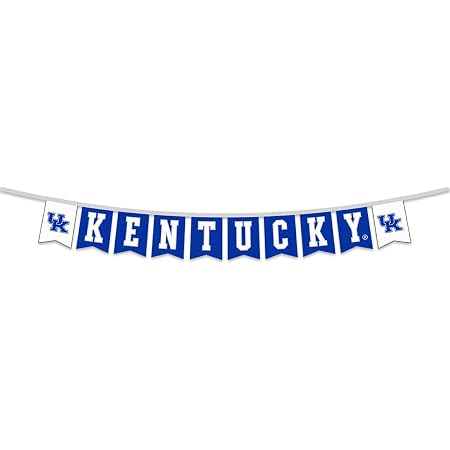 Amazon.com : Kentucky Wildcats Banner String Pennant Flags : Sports ...