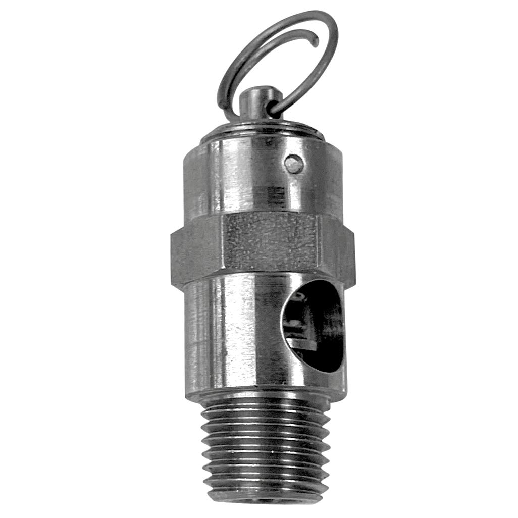 Stainless Steel Safety Relief Valve ASME, UV, NB, 150 PSI Set Pressure ...