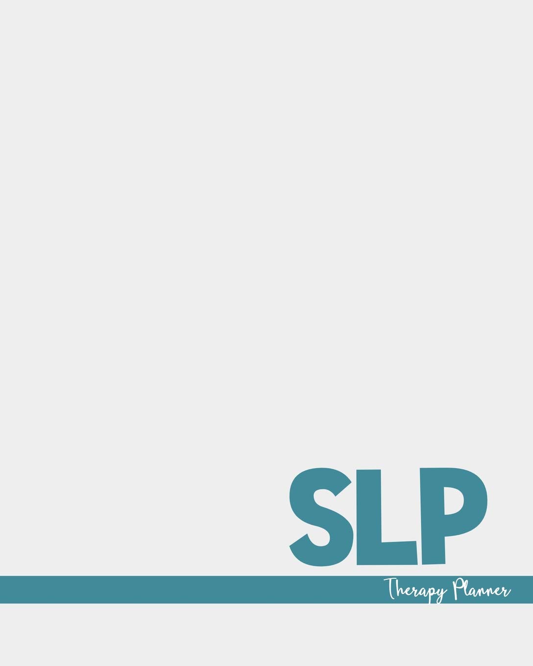 SLP Therapy Planner: Session Planning for Speech Language Pathologists ...