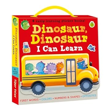 Amazon.com: Dinosaur, Dinosaur I Can Learn 4-Book Boxed Set with ...