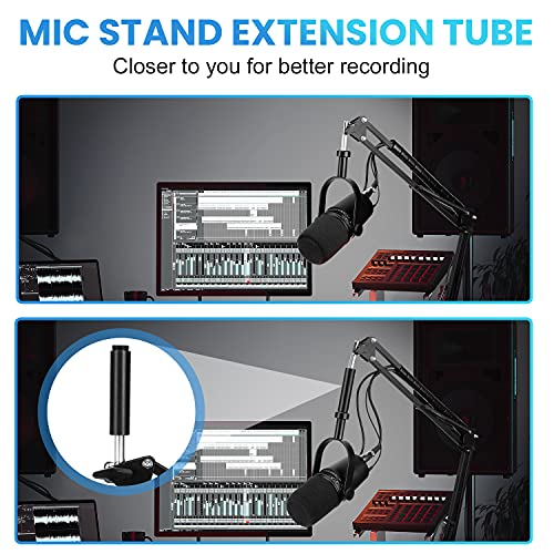 Snapklik.com : YOUSHARES Mic Stand Extension, 5/8 Female To 5/8 Male ...